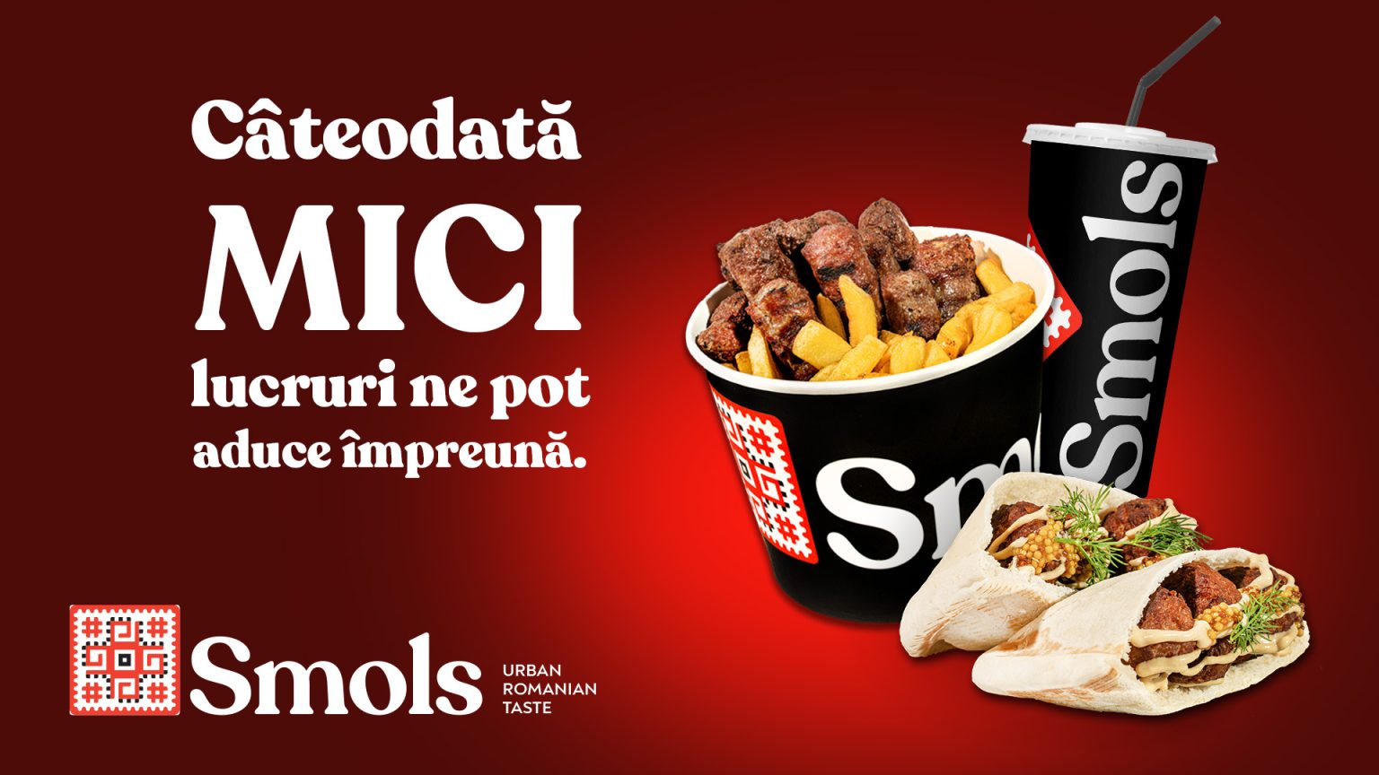 Smols - Urban Romanian Taste - Mici, Burgeri, Papanasi